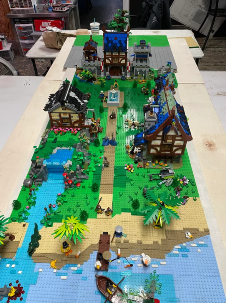 LEGO and Dungeons & Dragons have been combined before LEGO Ideas