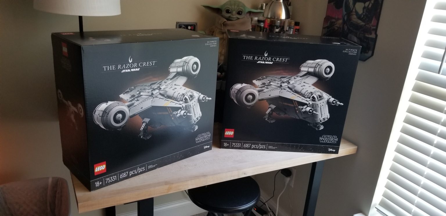 Wait for one LEGO Star Wars 75331 The Razor Crest and two come along