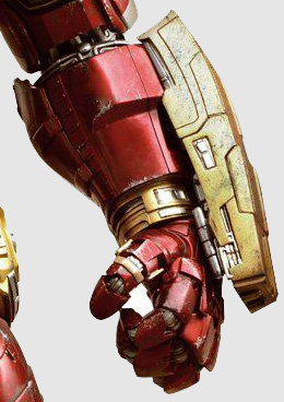 Comparing LEGO Marvel 76210 Hulkbuster to cinematic source