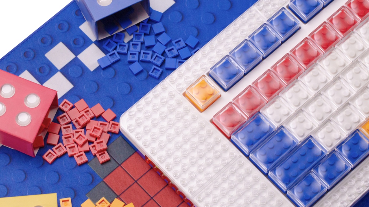 LEGO-compatible keyboard launches on Kickstarter