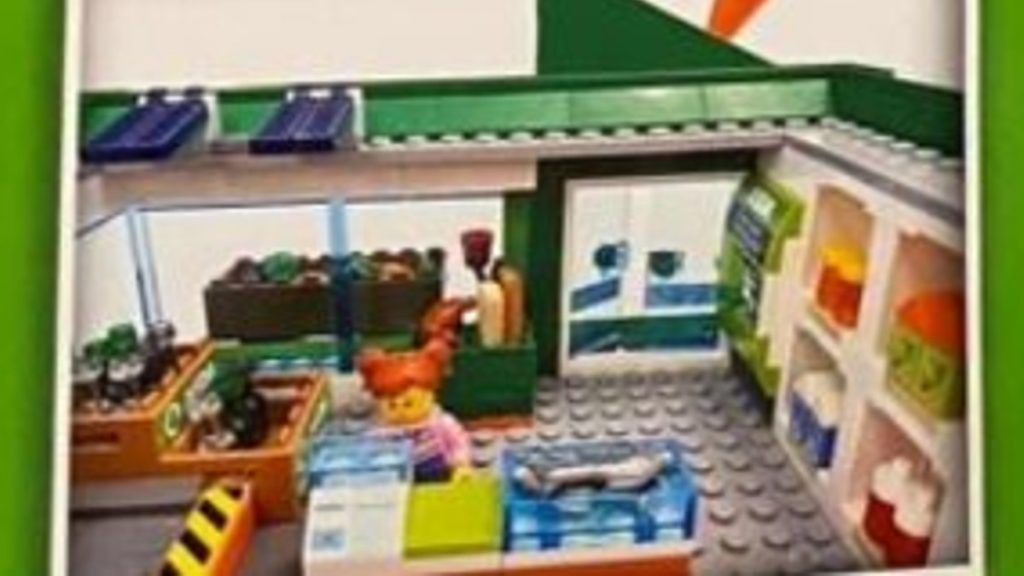 LEGO City 60347 Grocery Store gets unusual ASDA makeover