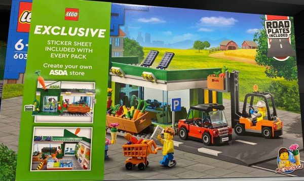 LEGO City 60347 Grocery Store gets unusual ASDA makeover