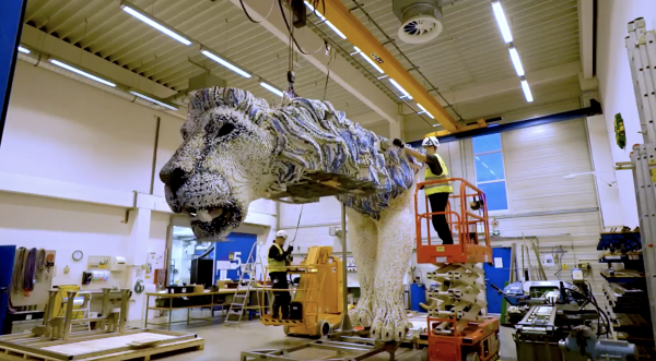 LEGO shares behind-the-bricks look at MYTHICA Sky Lion