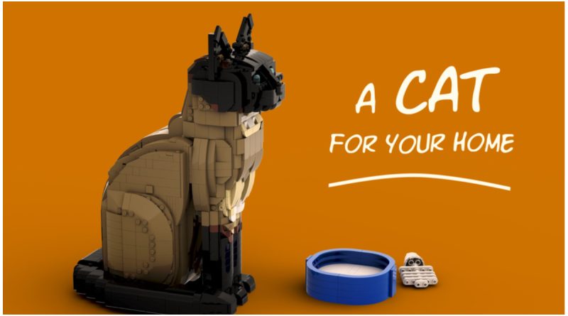 Feline fans rejoice as Cat design hits 10k on LEGO Ideas