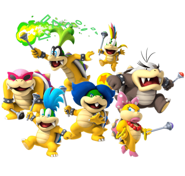 We've nearly got a full set of LEGO Super Mario Koopalings