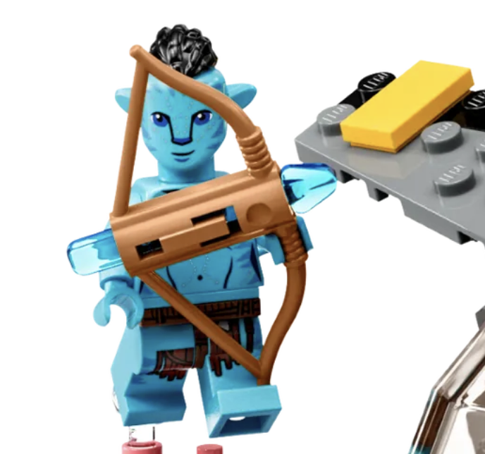 LEGO Avatar sets offer weapons for both play and display