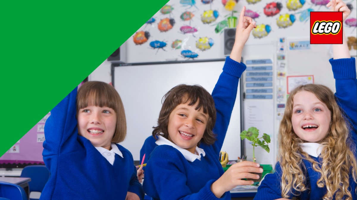 LEGO Build the Change school competition with Reggie Yates