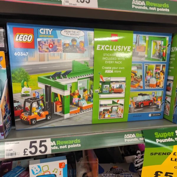 LEGO City 60347 Grocery Store ASDA edition found in-store