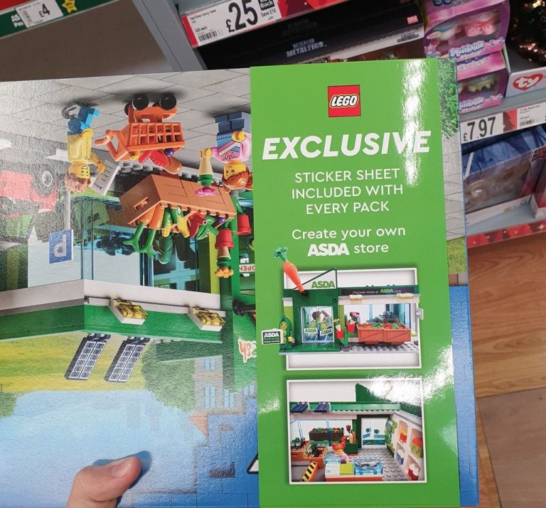 LEGO City 60347 Grocery Store ASDA edition found in-store