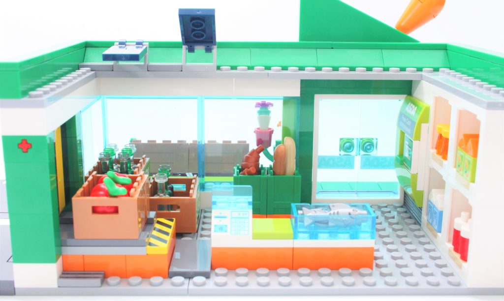 Every difference in LEGO 60347 Grocery Store ASDA edition