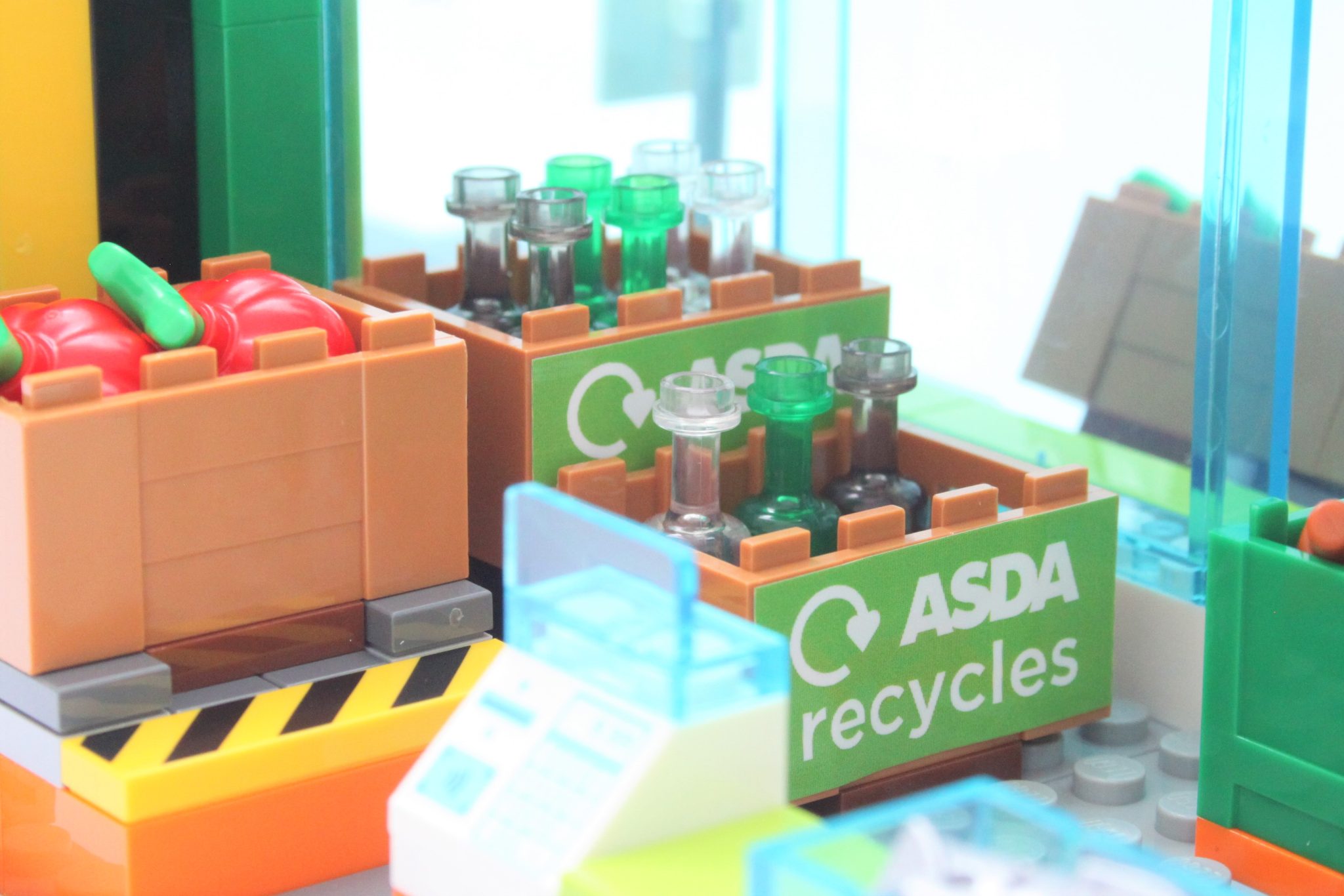 Every difference in LEGO 60347 Grocery Store ASDA edition