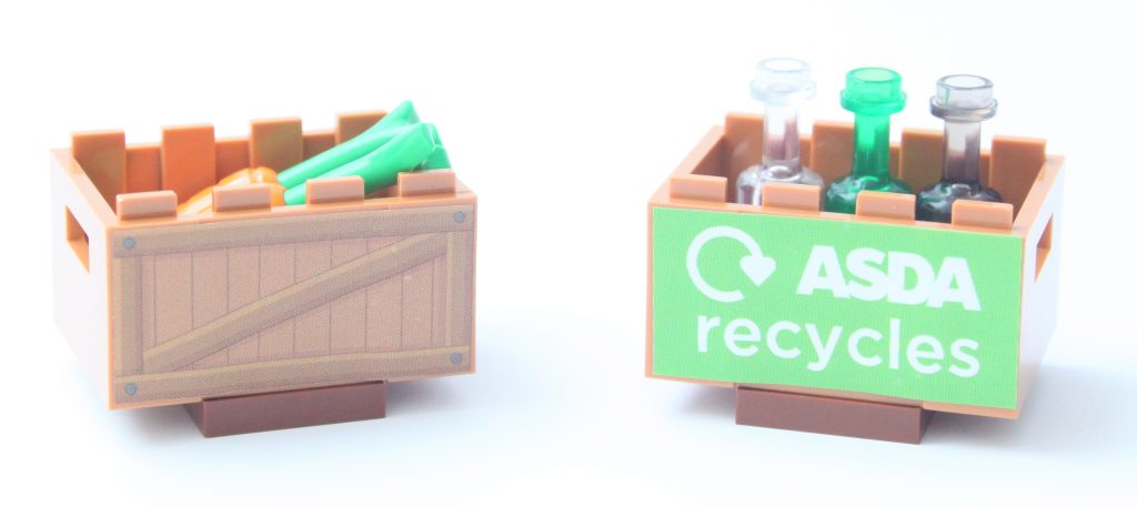 Every difference in LEGO 60347 Grocery Store ASDA edition