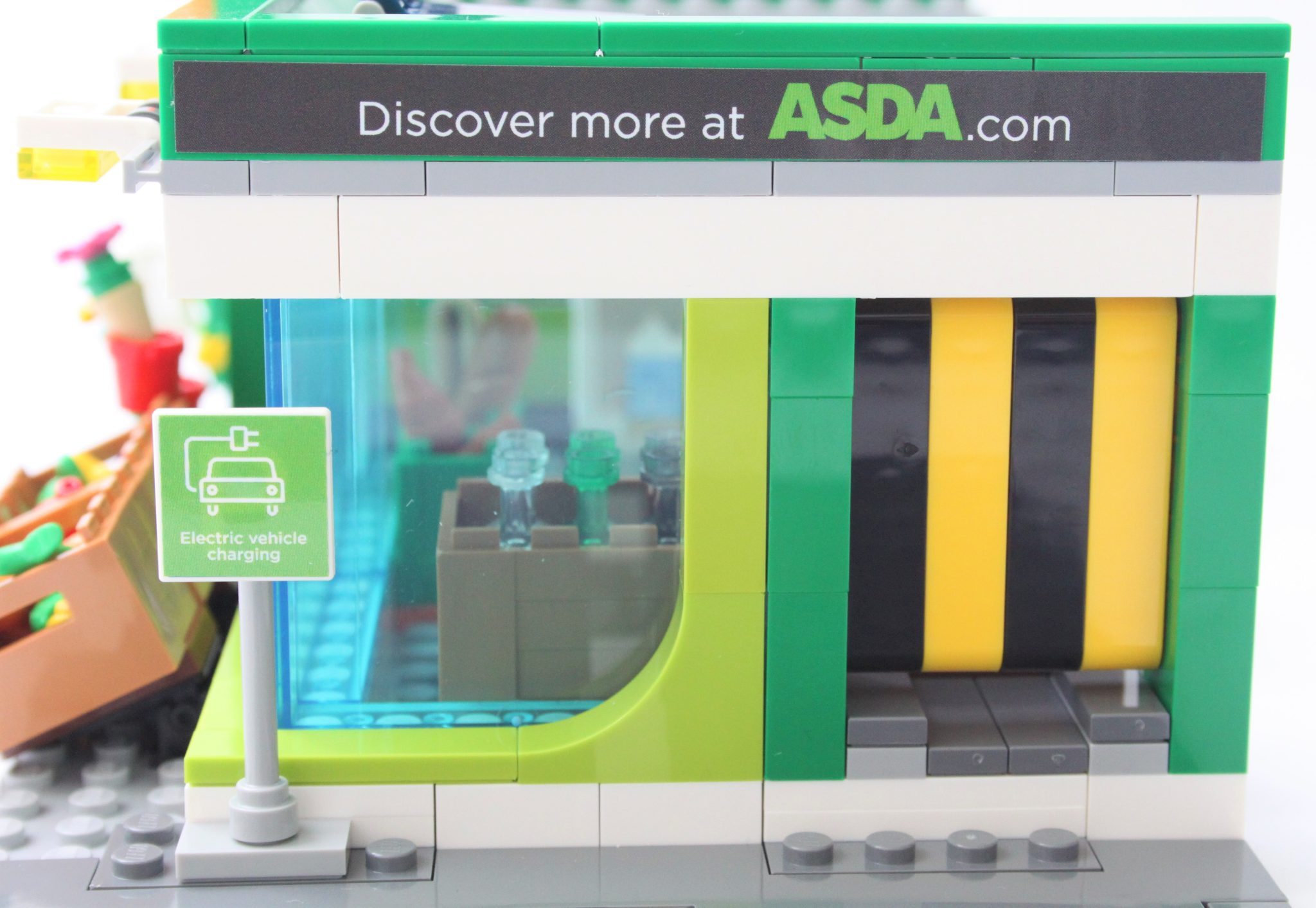 Every difference in LEGO 60347 Grocery Store ASDA edition