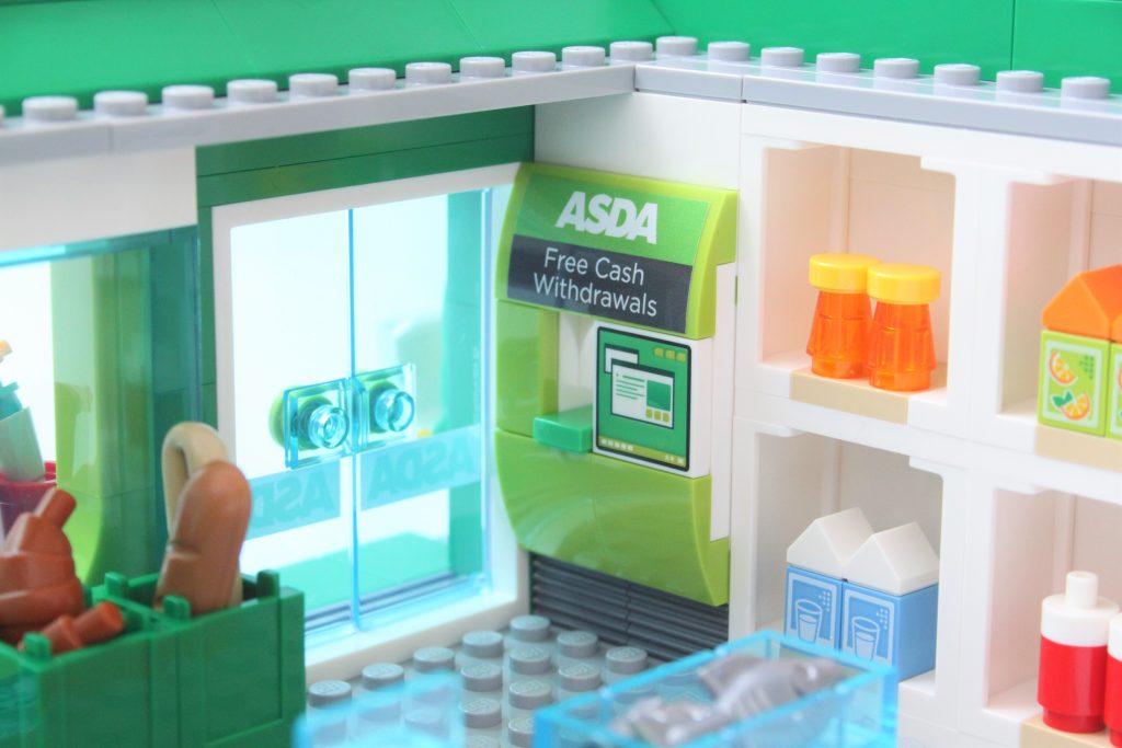 Every difference in LEGO 60347 Grocery Store ASDA edition