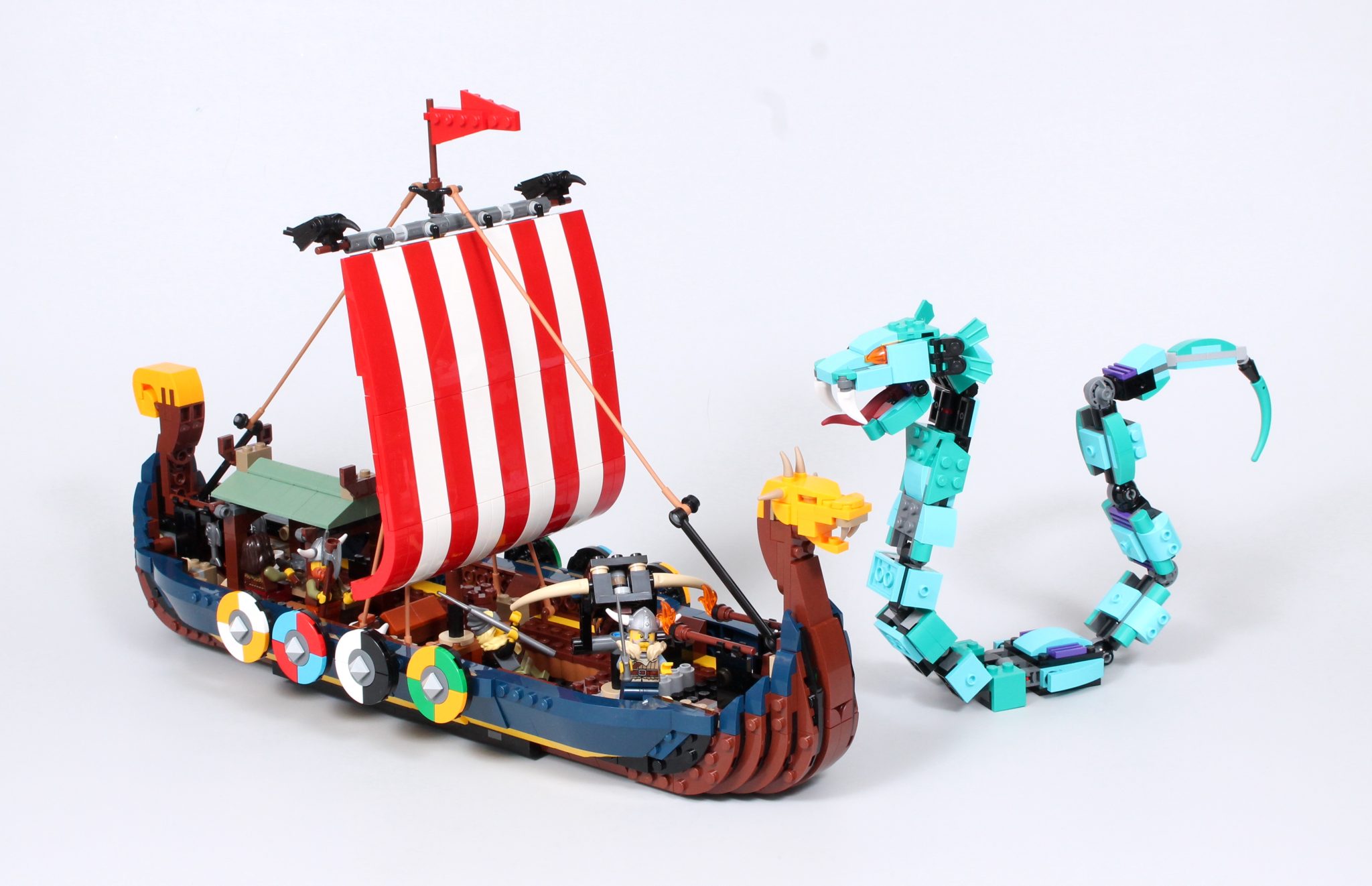 LEGO 31132 Viking Ship and Midgard Serpent: fact or fiction?