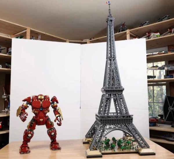 LEGO Icons 10307 Eiffel Tower's scale spotted in pictures