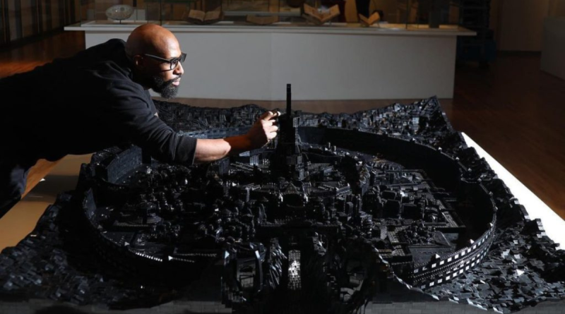 LEGO artist brings Afrofuturistic dream to life using bricks