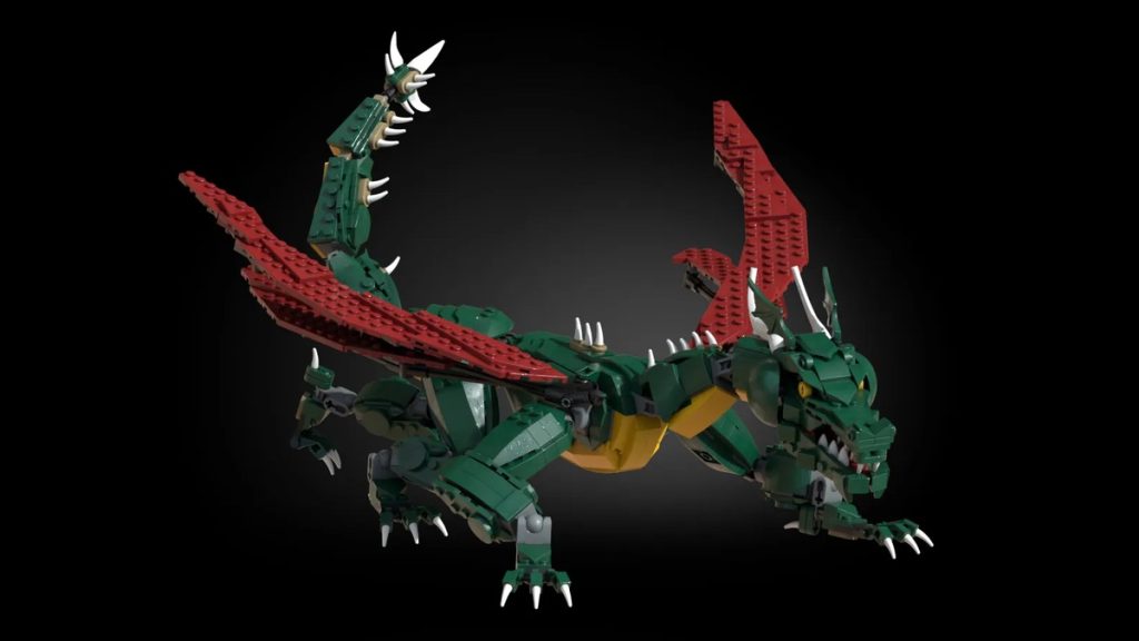 Comparing LEGO Ideas Dungeons & Dragons set to original design