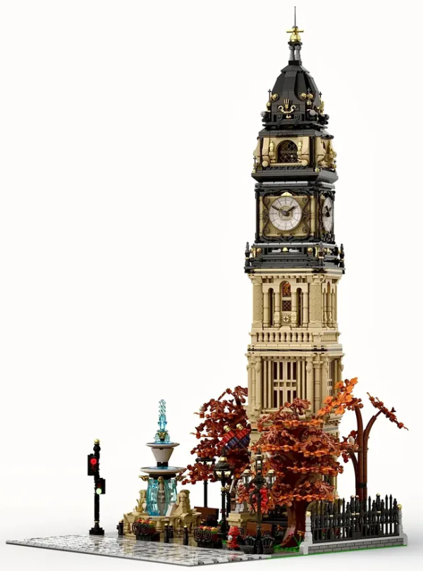 LEGO Ideas modular Clock Tower Park reaches 10K