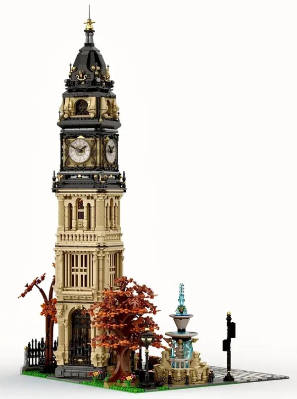 LEGO Ideas modular Clock Tower Park reaches 10K