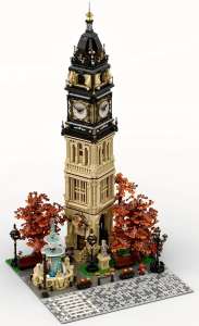 LEGO Ideas modular Clock Tower Park reaches 10K