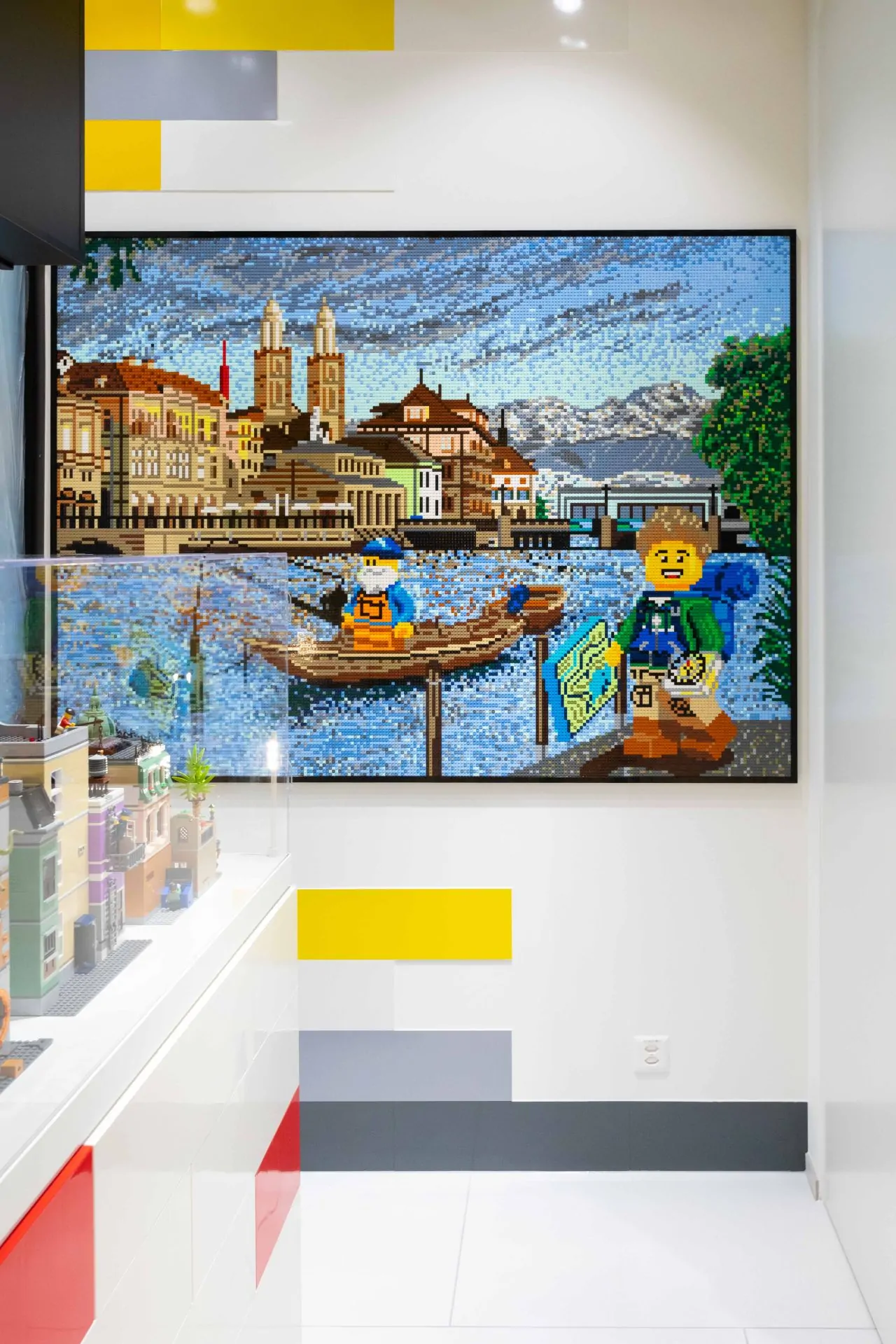 Peek inside Switzerland's first LEGO Store the day it opened