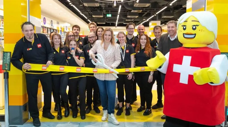 Peek inside Switzerland's first LEGO Store the day it opened