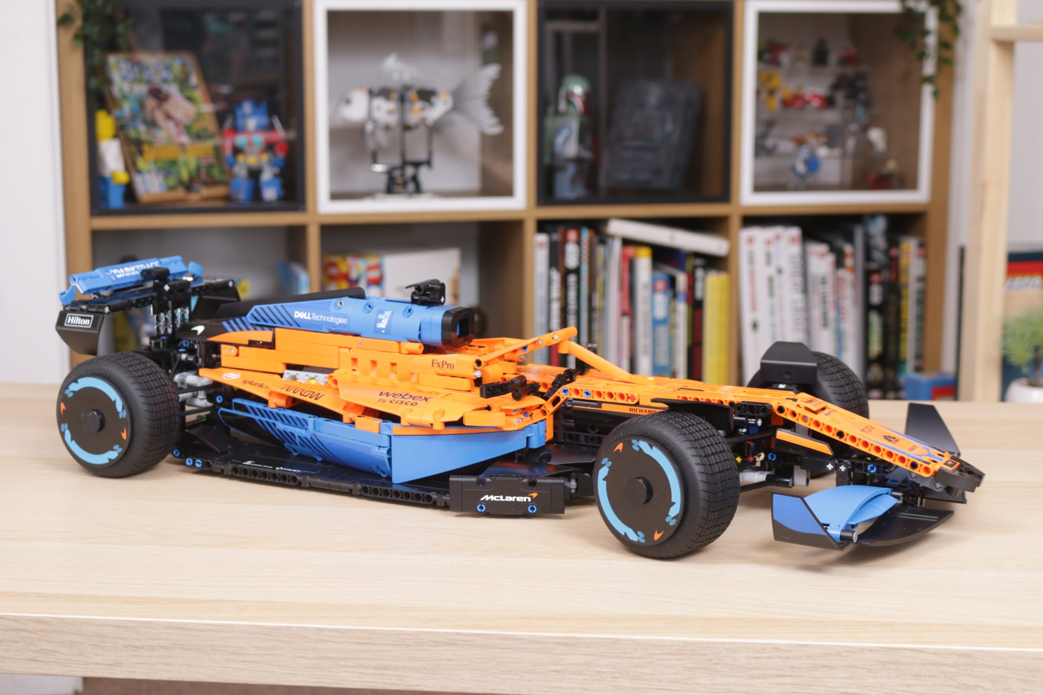 Giant, deconstructed LEGO McLaren Formula 1 model revealed