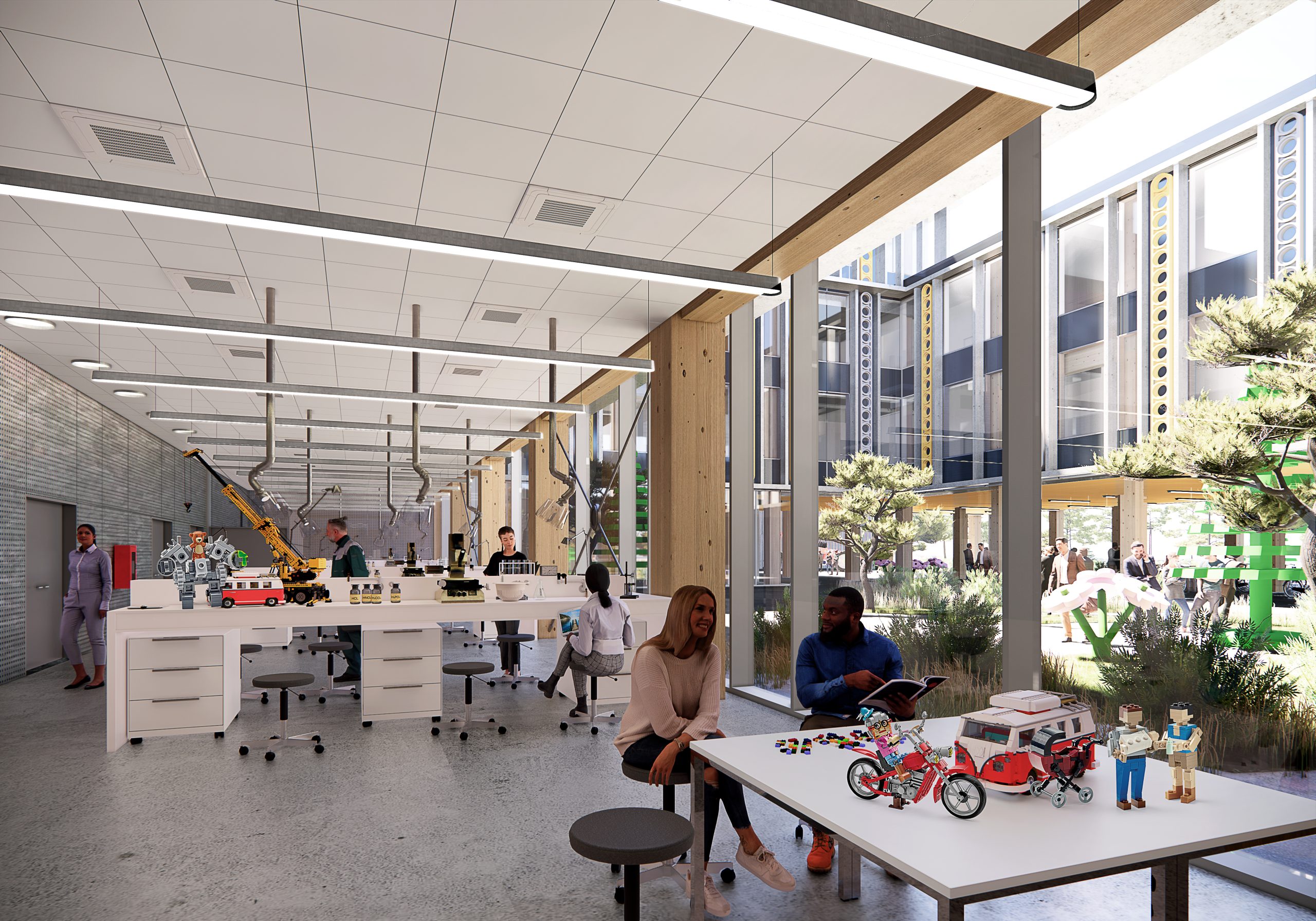 The LEGO Group breaks ground on a major construction project