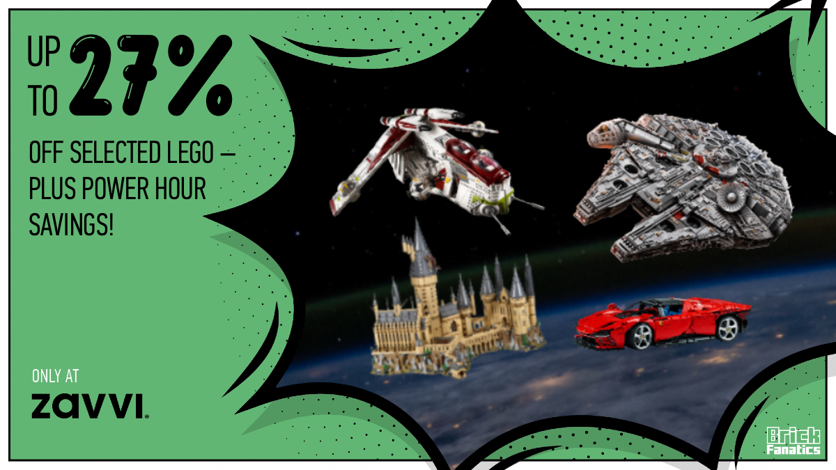 Zavvi launches US power hour for LEGO Black Friday sale