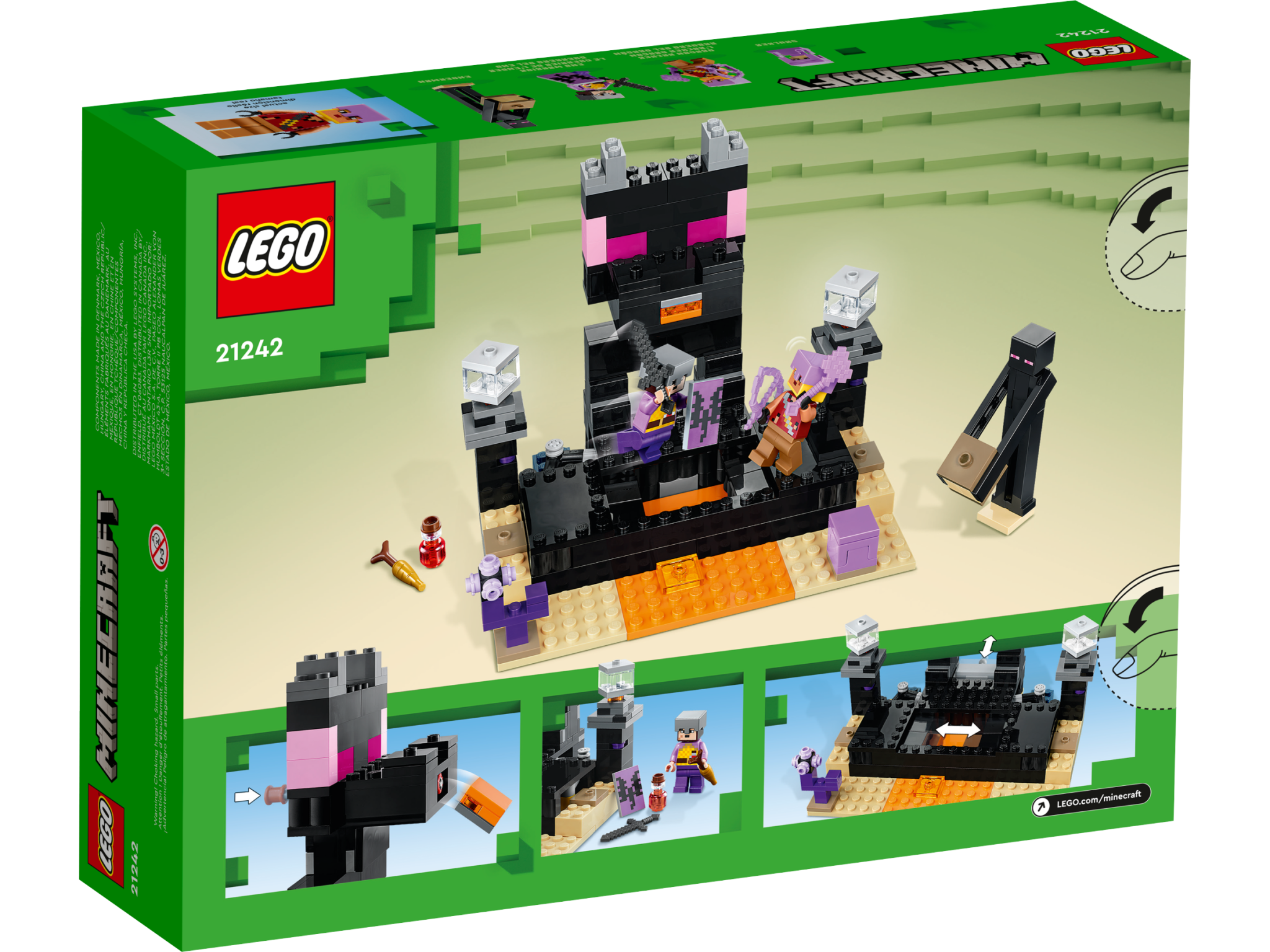Seven LEGO Minecraft 2023 sets officially revealed