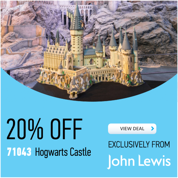 LEGO Harry Potter deals: 71043 Hogwarts Castle at John Lewis