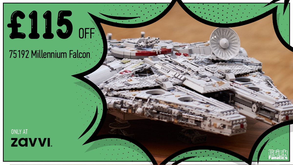 Ring in New Year with LEGO Star Wars 75192 Millennium Falcon