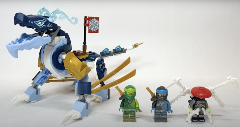 Early look at LEGO NINJAGO 71800 Nya’s Water Dragon EVO