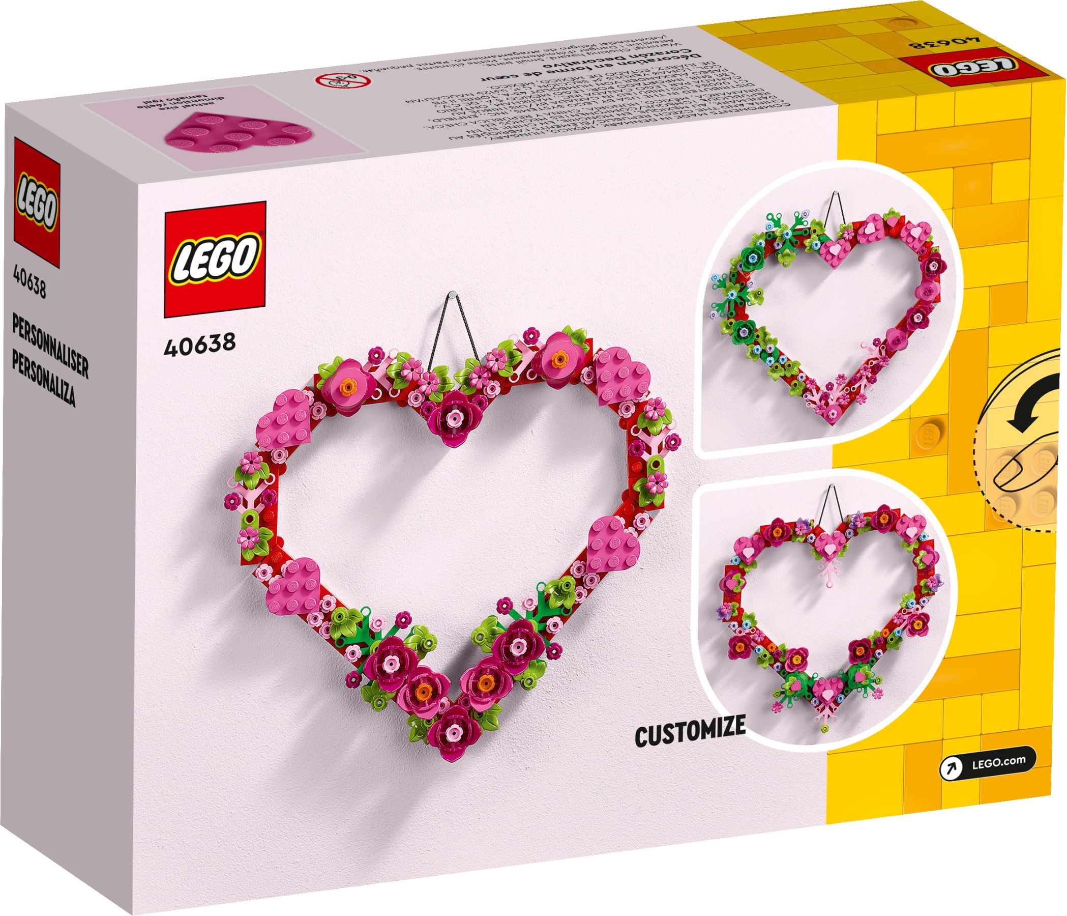 LEGO 40638 Heart Ornament price and release date confirmed