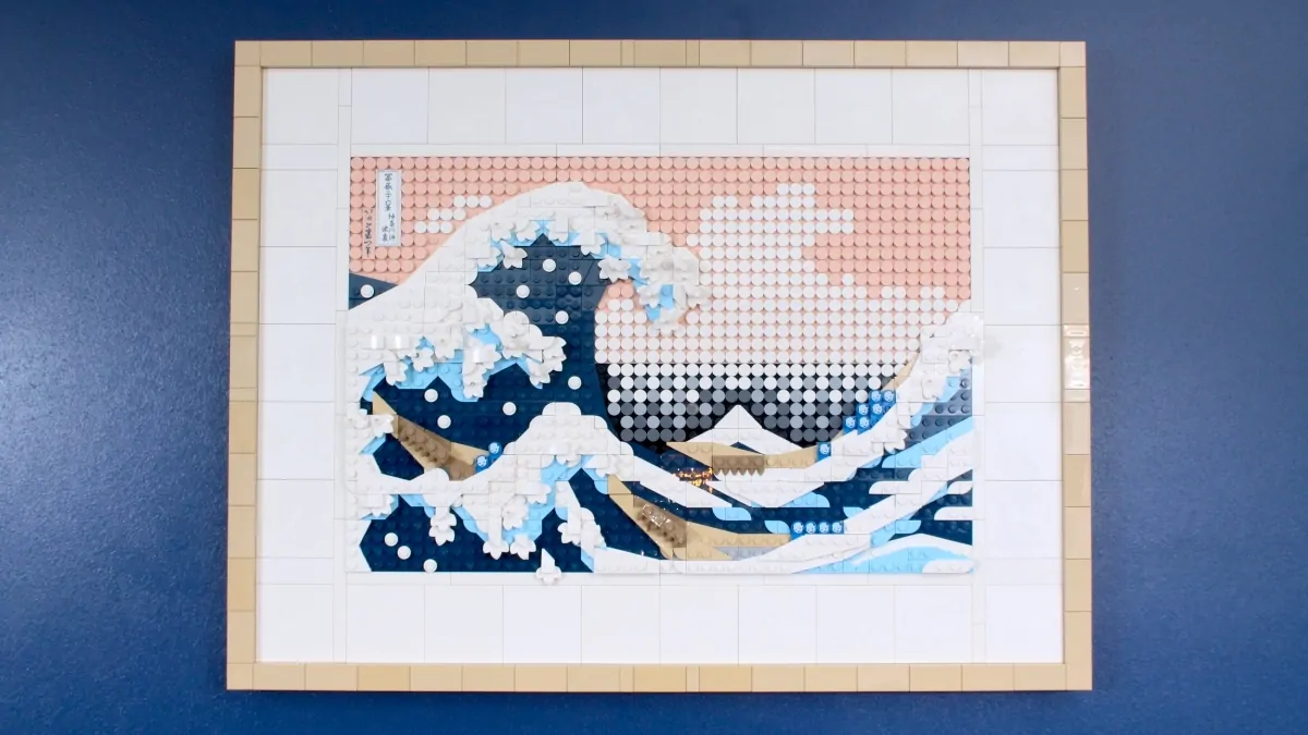 LEGO Art 31208 Hokusai: The Great Wave review and gallery