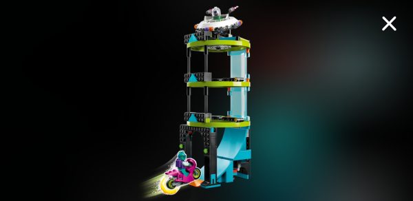 Another way to build a purple LEGO Classic Space astronaut