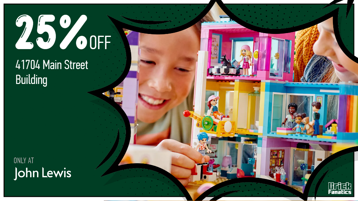 John Lewis LEGO Friends 41704 Main Street Building in sale