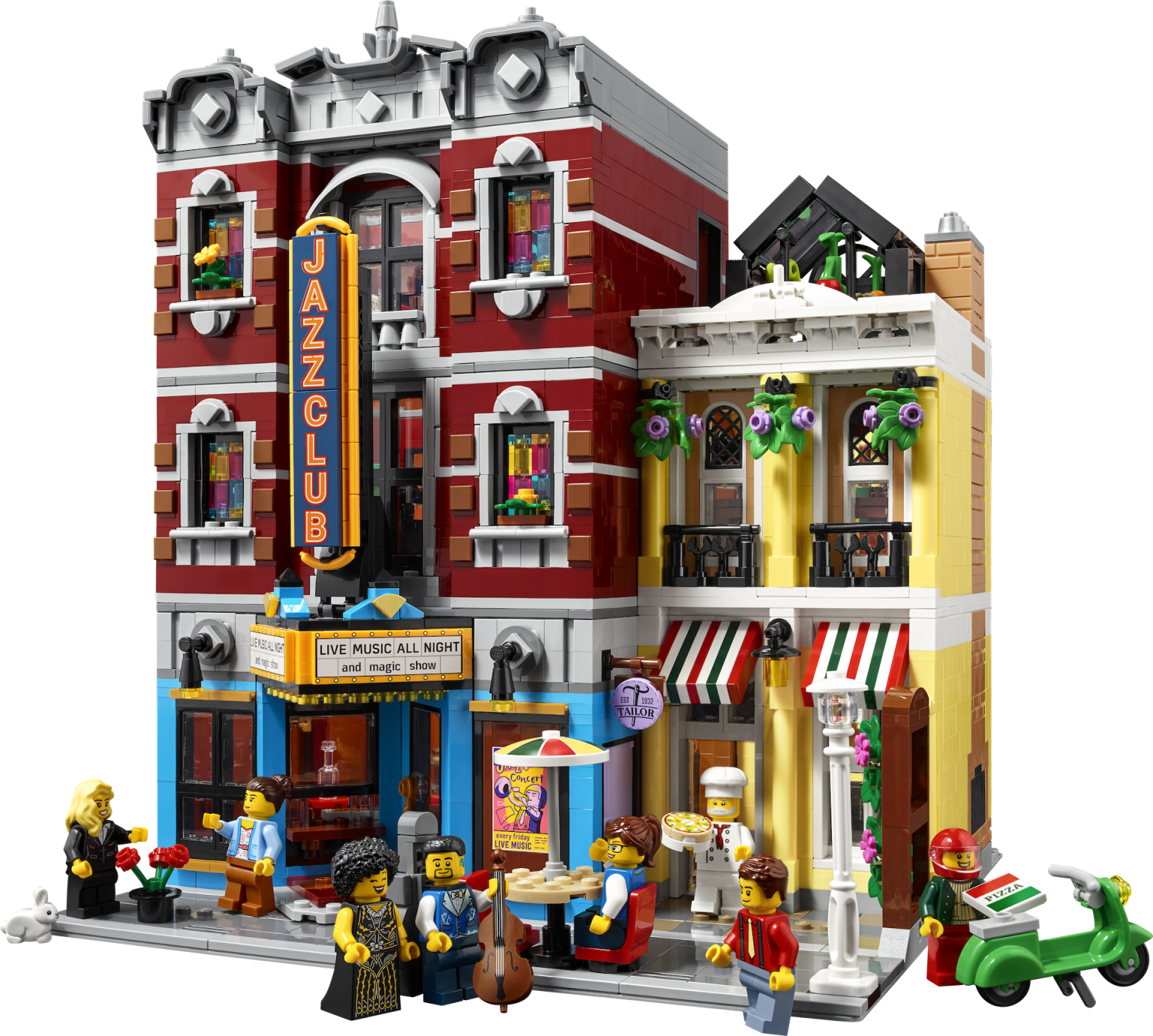 Every LEGO modular building available with double points