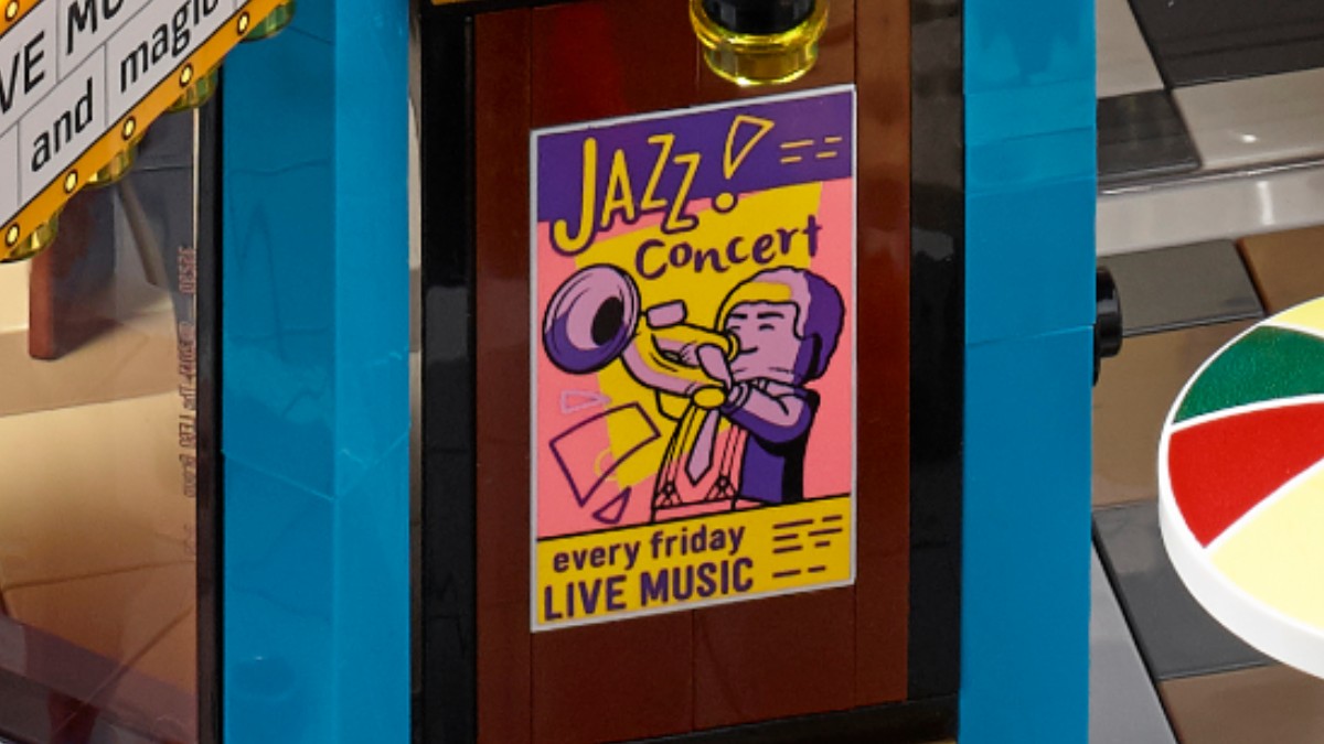LEGO Icons 10312 Jazz Club references 20-year-old element