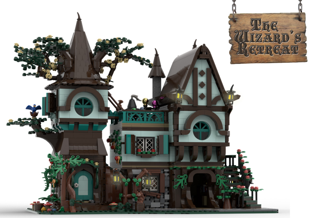 Wizard's house makes magic to reach LEGO Ideas review stage