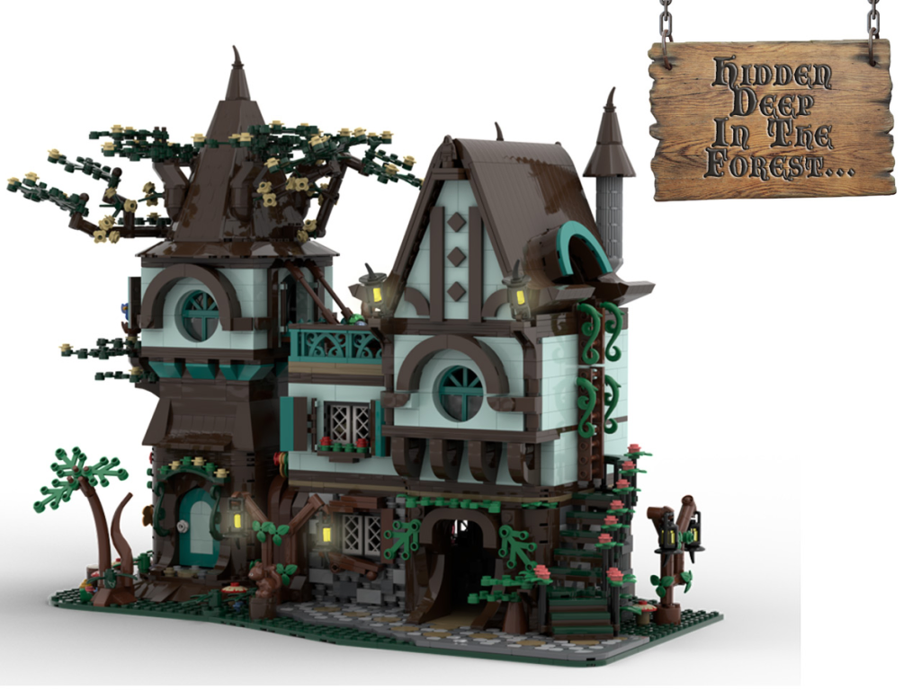 Wizard's house makes magic to reach LEGO Ideas review stage