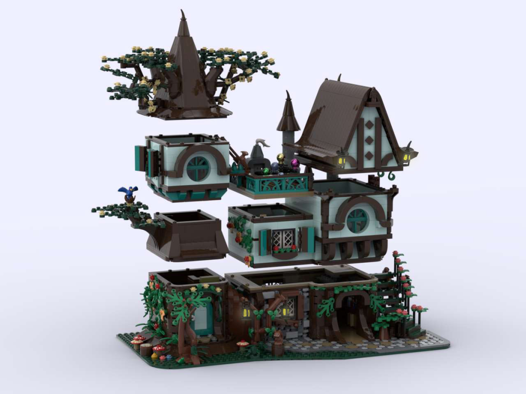 Wizard's house makes magic to reach LEGO Ideas review stage