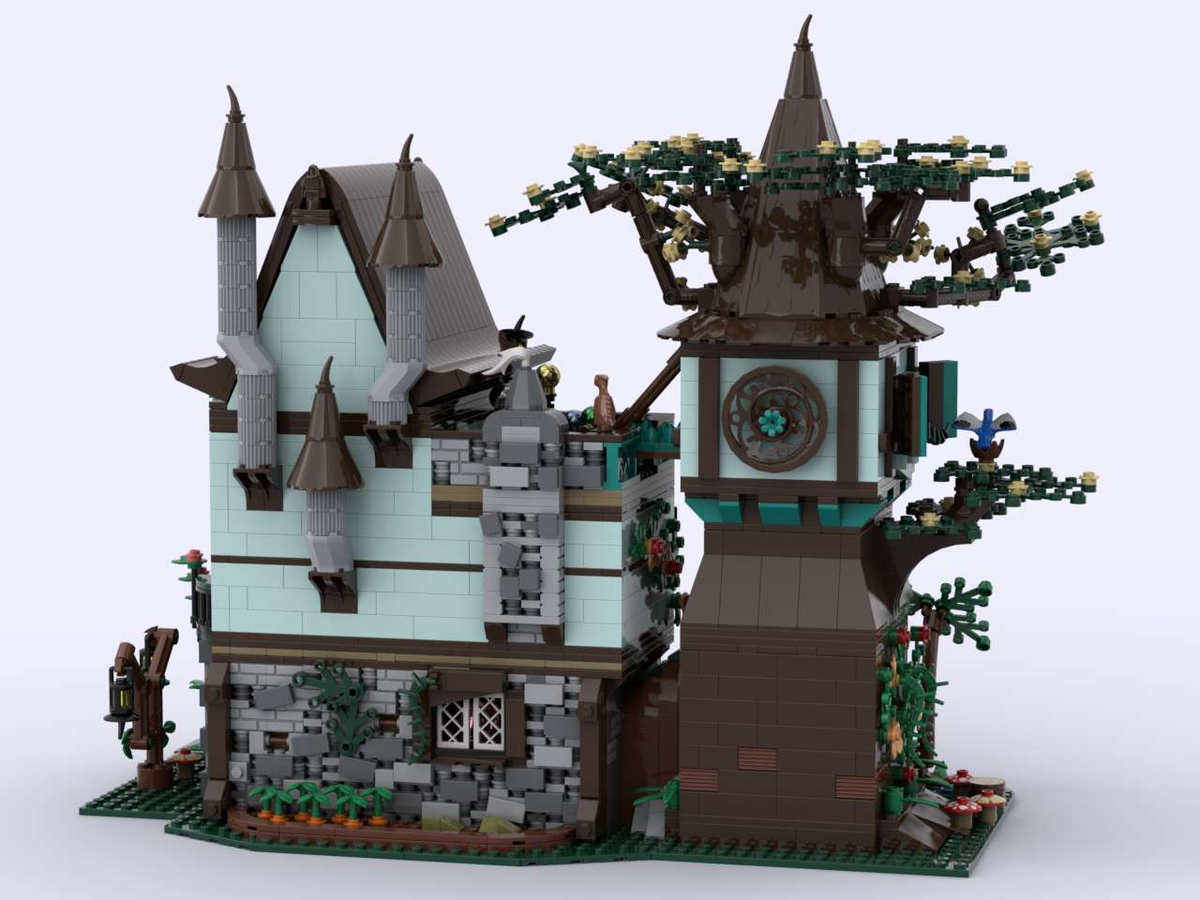 Wizard's house makes magic to reach LEGO Ideas review stage