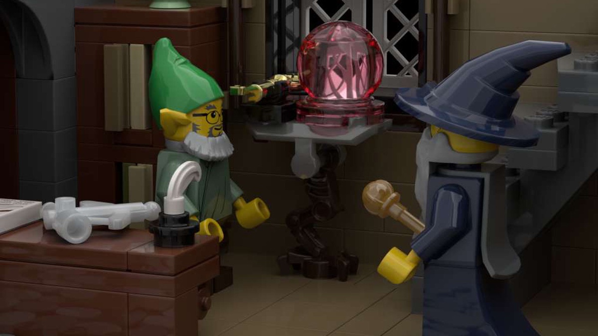 WATCH: This LEGO Ideas wizard’s house project is magical