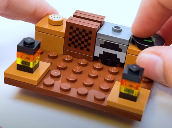 LEGO Minecraft 21244 The Sword Outpost isn’t complete