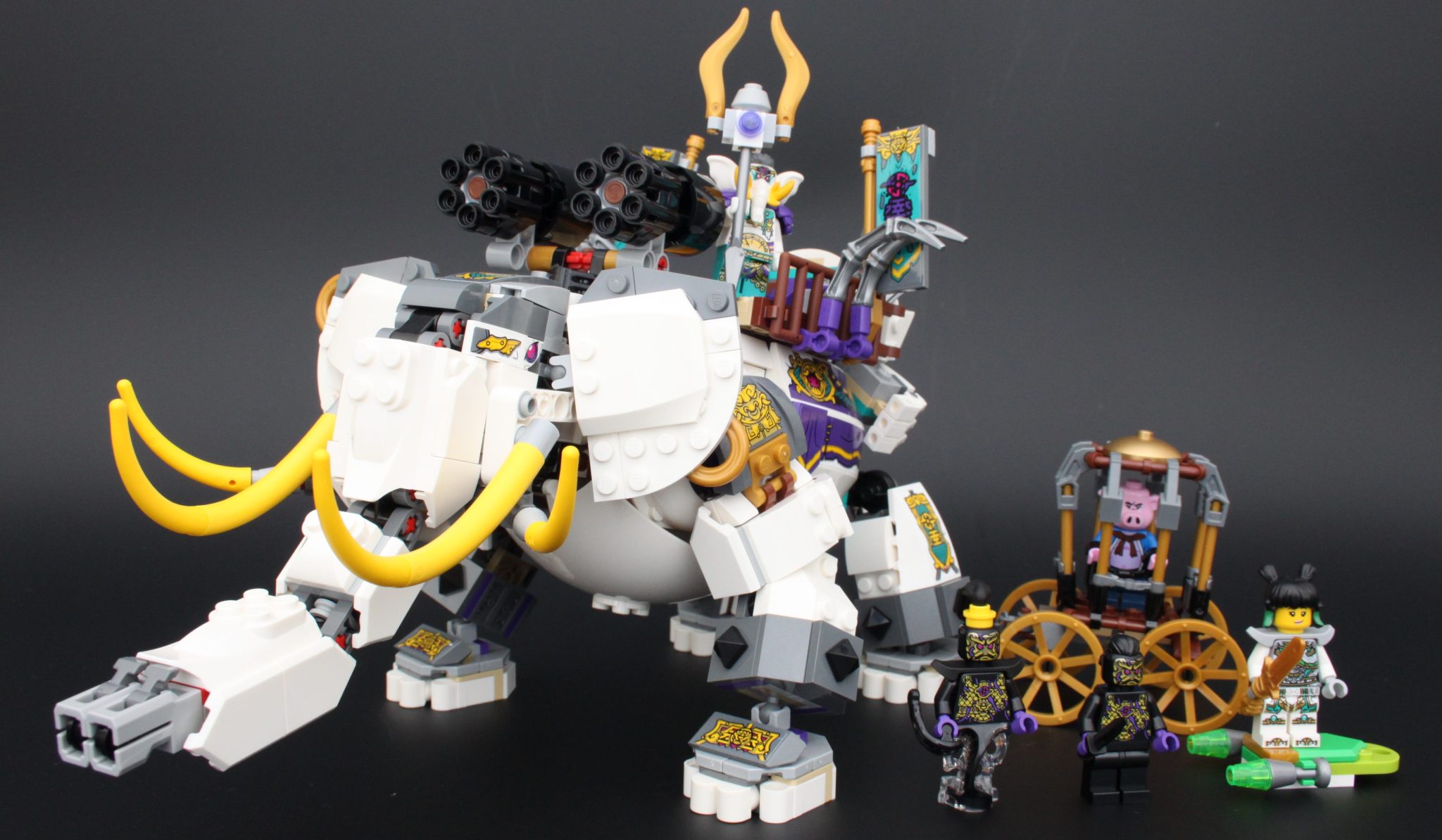 LEGO Monkie Kid 80043 Yellow Tusk Elephant 2023 review