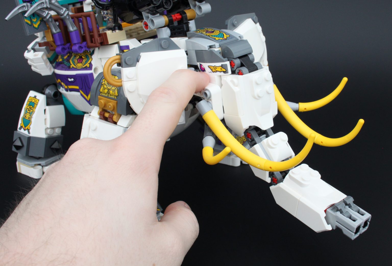 LEGO Monkie Kid 80043 Yellow Tusk Elephant 2023 review