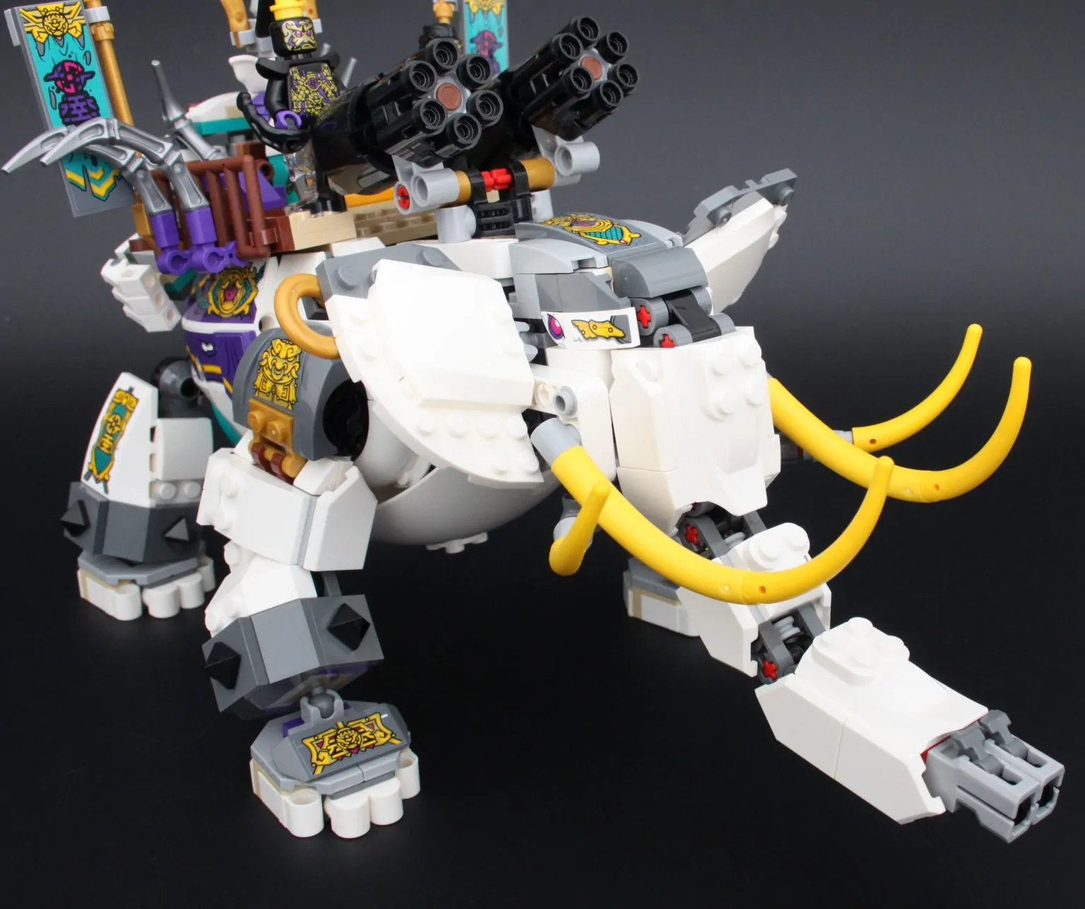 LEGO Monkie Kid 80043 Yellow Tusk Elephant 2023 review