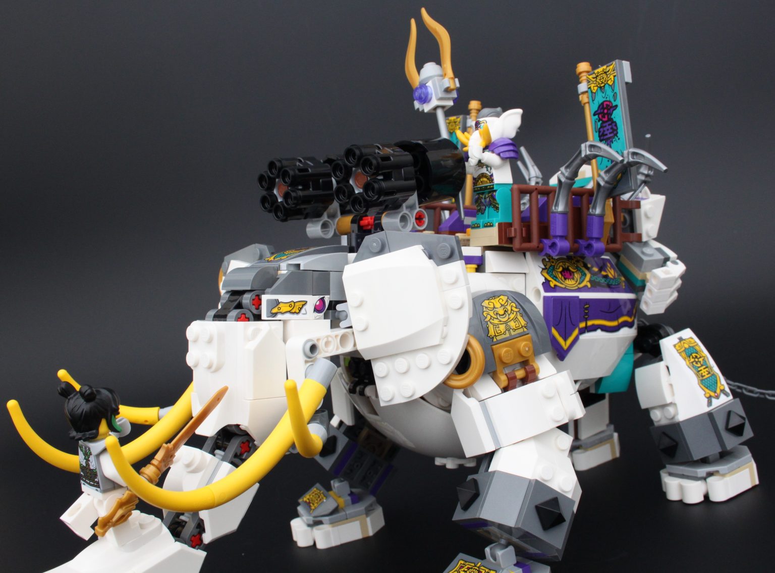 LEGO Monkie Kid 80043 Yellow Tusk Elephant 2023 review